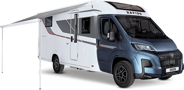 Le modèle C66 est un Camping-car Profilés Rapido de la Série C